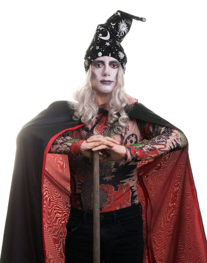 Wizard Teen stock photo. Image of magic, costume, cape - 27438992