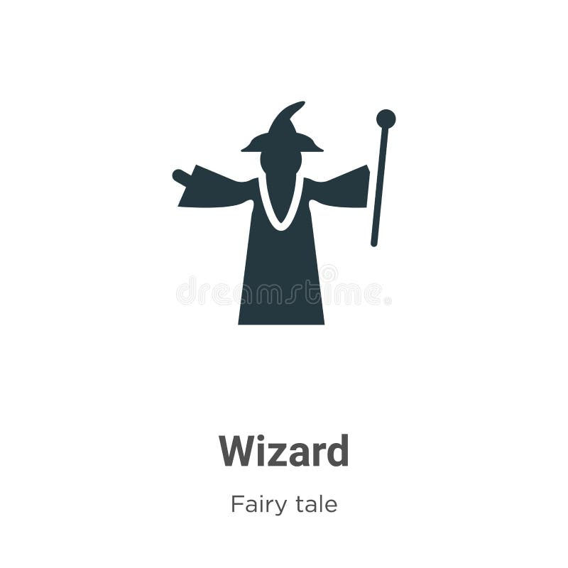 Wizard Icon in Filled, Thin Line, Outline and Stroke Style. Vector ...