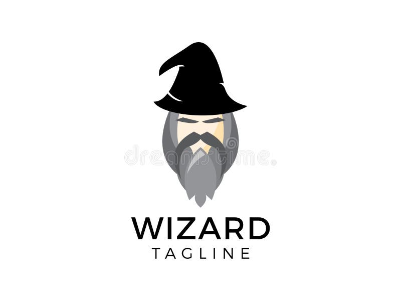 Wizard Vector Logo Template Design Stock Vector - Illustration of show ...