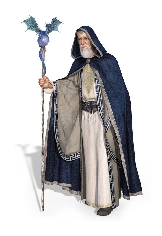 Wizard stock illustration. Illustration of mythology - 149390079