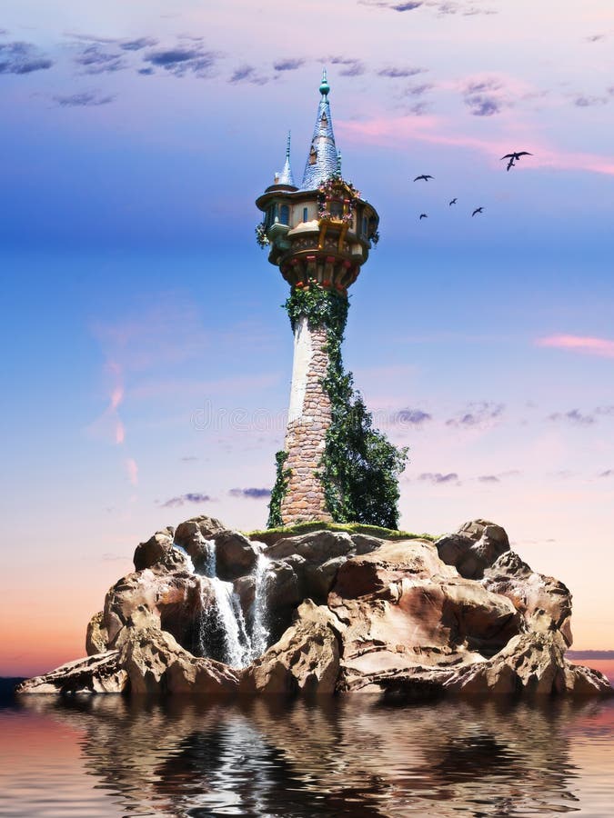 Wizards tower stock photo. Image of fantasy, castle, lake - 31886860