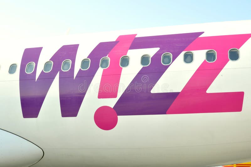 Wizzair Airlines Company Logo Editorial Photo - Image of business ...