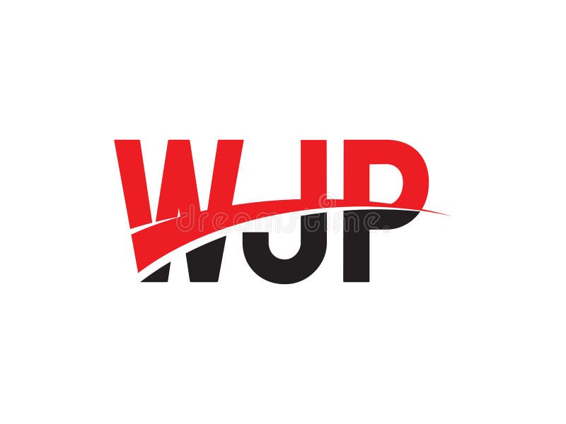 WJP Letter Initial Logo Design Vector Illustration Stock Vector ...