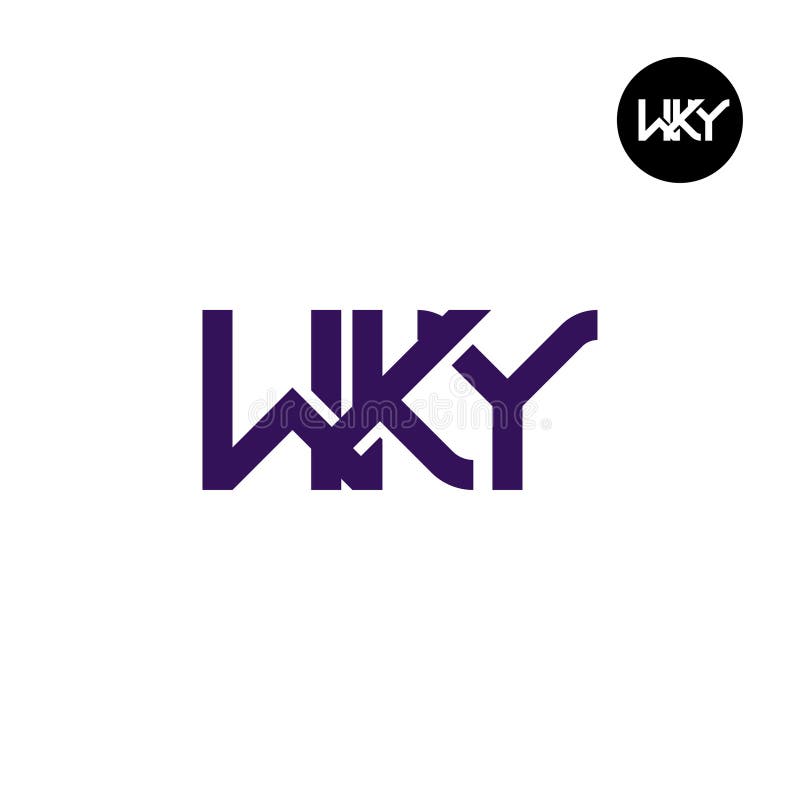 Wky Monogram Stock Illustrations – 9 Wky Monogram Stock Illustrations ...
