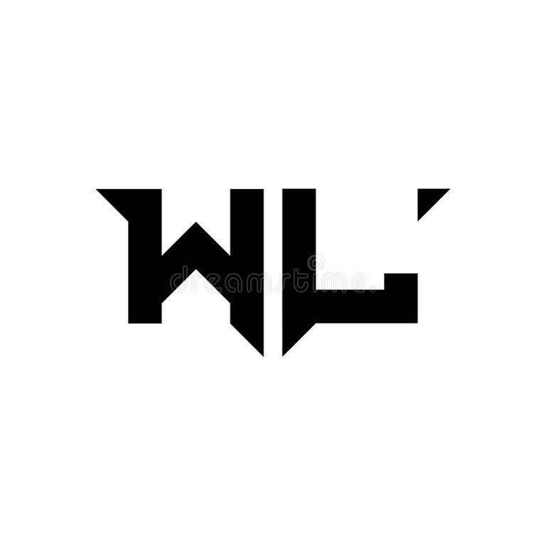WL Logo Monogram Design Template Stock Vector - Illustration of logos ...
