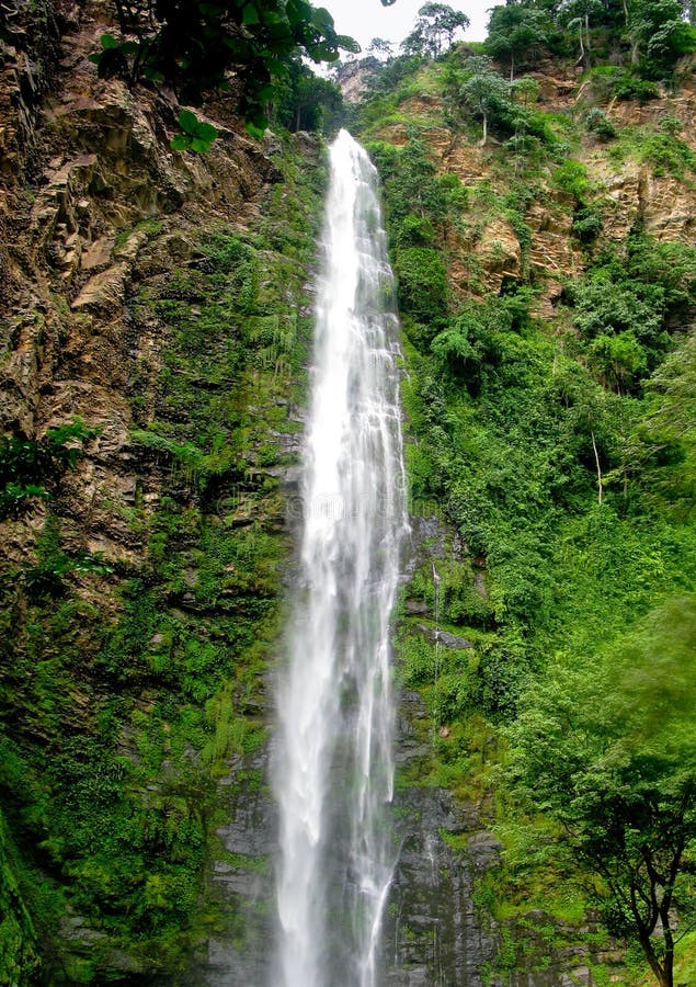 Tagbo Falls in Ghana stock image. Image of falls, tagbo - 15767423