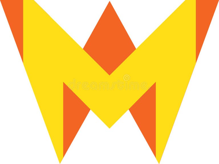 WM Letter Monogram Initial Logo Design Template Vector Illustration. WM ...