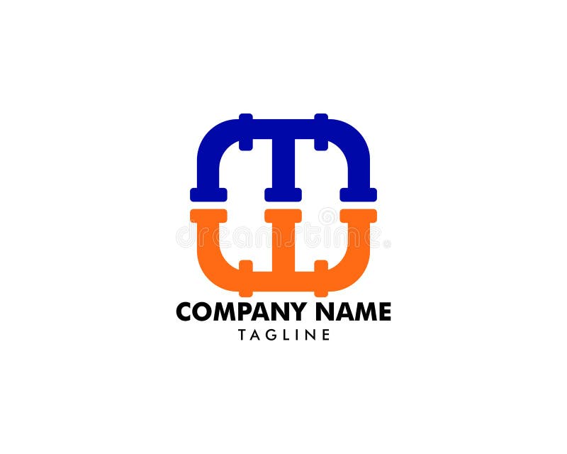WM Pipe Letter Logo Icon Design Stock Vector - Illustration of industry ...