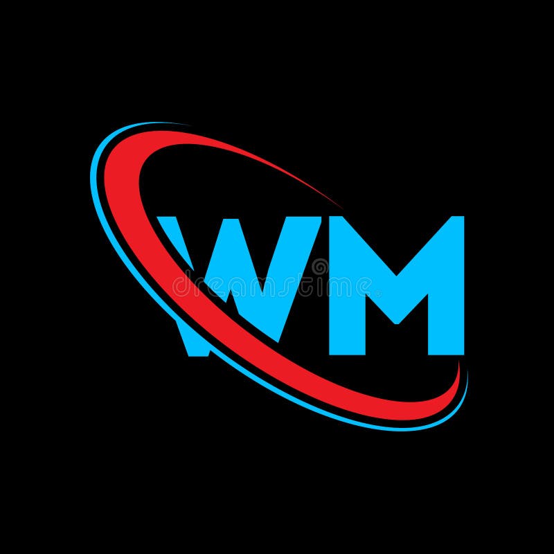 WM W M Letter Logo Design. Initial Letter WM Linked Circle Uppercase ... WM W M Letter Logo Design. Initial Letter WM Linked Circle Uppercase ...