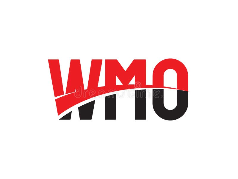WMO Letter Initial Logo Design Vector Illustration Stock Vector ...