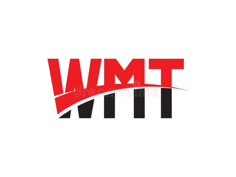 WMT Letter Initial Logo Design Vector Illustration Stock Vector ...