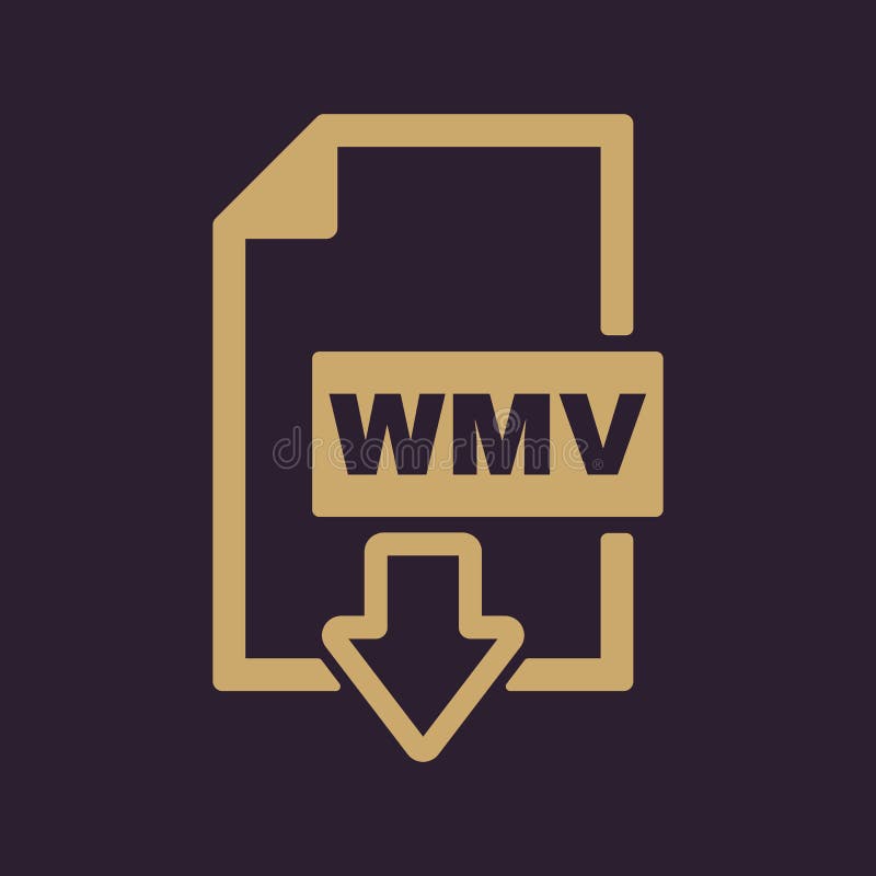 The WMV Icon. Video File Format Symbol Stock Vector - Illustration of ... The WMV Icon. Video File Format Symbol Stock Vector - Illustration of ...