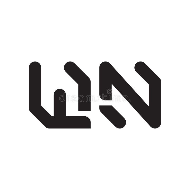 Wn Initial Letter Vector Logo Icon Stock Vector - Illustration of icon ...