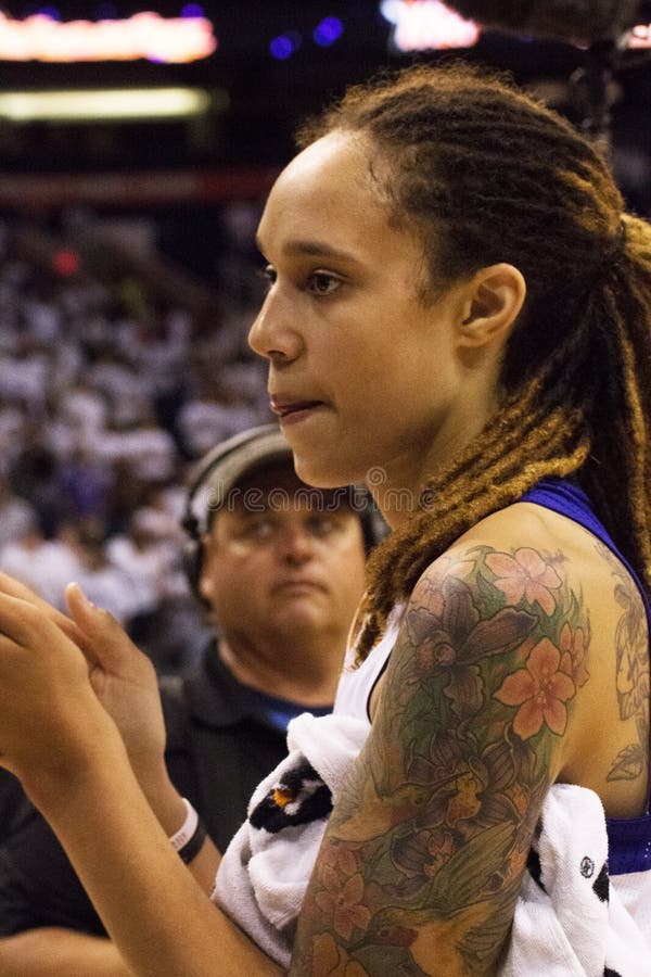 WNBA Phoenix Mercury Win Round One De Finales Fotografía editorial ...