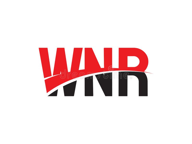 WNR Letter Initial Logo Design Vector Illustration Stock Vector ...