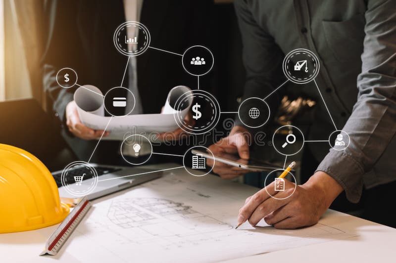 Wo Colleagues Discussing Data Working and Tablet, Laptop with on on ...