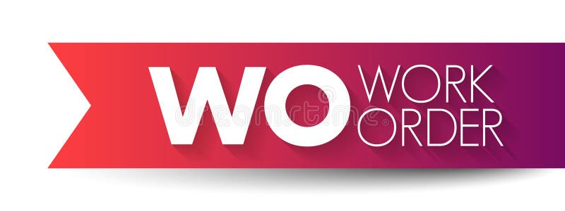 Work Order Stock Illustrations – 32,672 Work Order Stock Illustrations ...