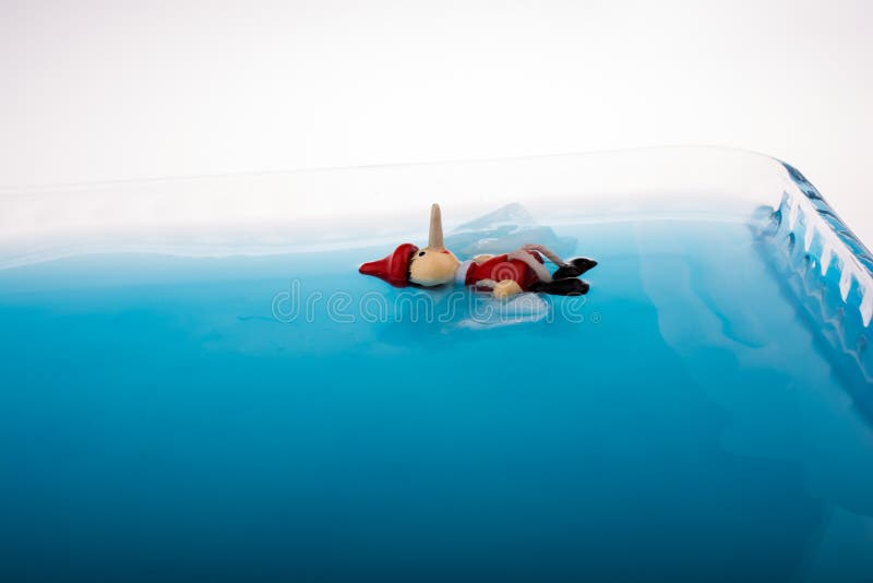 Wodden Puppet Pinocchio in Water Stock Image - Image of liar, lying ...