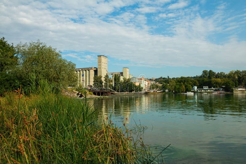 Wodny teren Don rzeka obraz stock editorial. Obraz złożonej z eksport ...