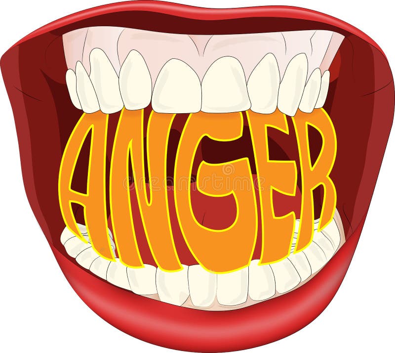 Woede stock illustratie. Illustration of toorn, aanval - 47271100