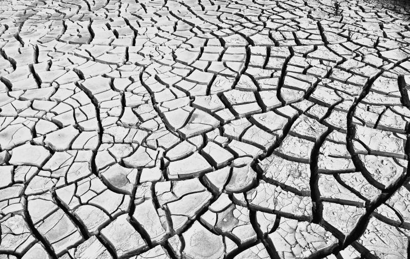 Woestijn. Luchtaanzicht Van Een Prachtige Scheuren Op De Grond ... Woestijn. Luchtaanzicht Van Een Prachtige Scheuren Op De Grond ...