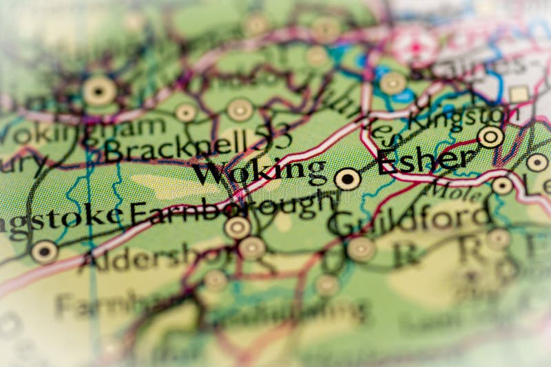 Woking Map Stock Photos - Free & Royalty-Free Stock Photos from Dreamstime