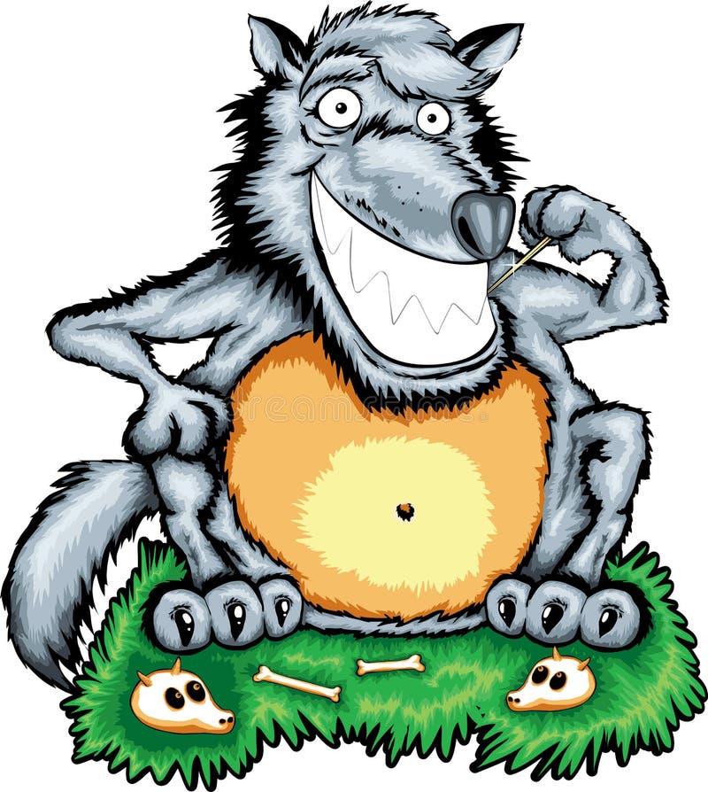 Fat Wolf Stock Illustrations – 82 Fat Wolf Stock Illustrations, Vectors ...