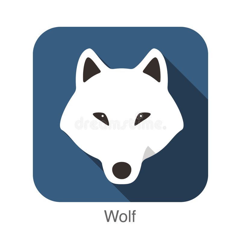 Wolf Flat Portrait Stock Illustrations – 587 Wolf Flat Portrait Stock ...