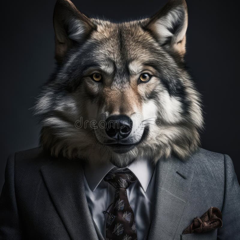 Wolf in costume stock image. Image of danger, wolf, children - 299954909