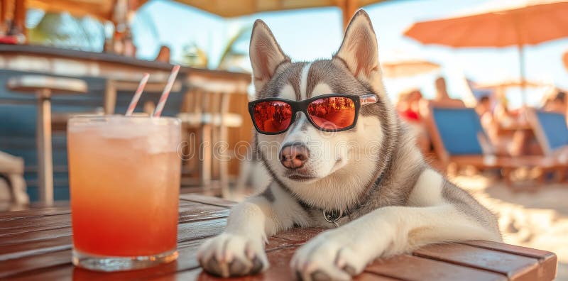 A Wolf is Currently on Summer Break at a Seaside Resort, Where it is ...