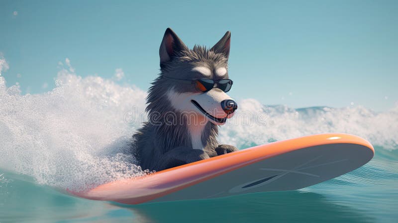 Wolf Beach Stock Illustrations – 106 Wolf Beach Stock Illustrations ...