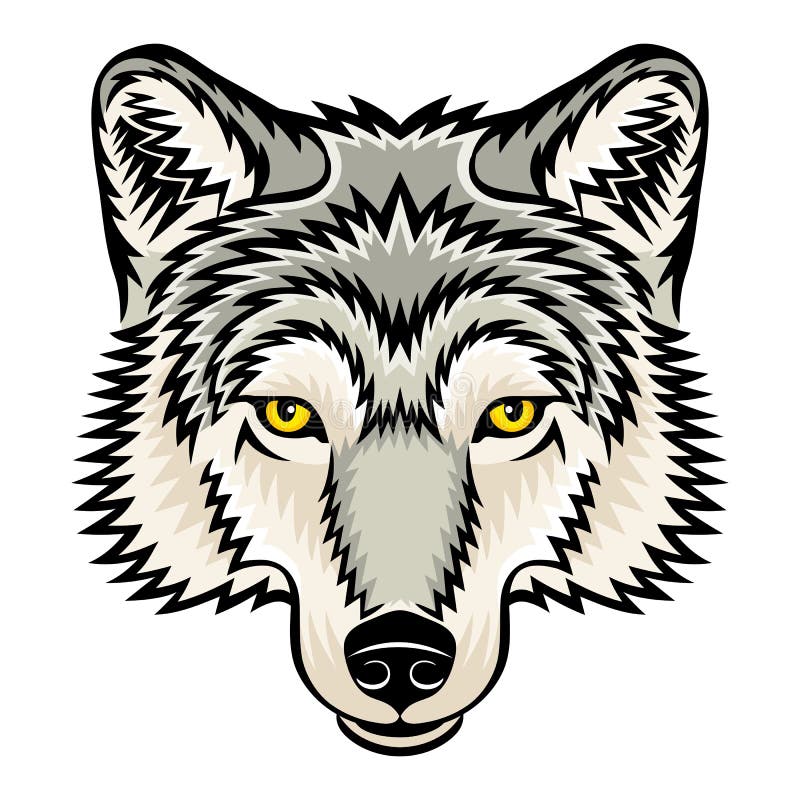 Wolf Head Clip Art