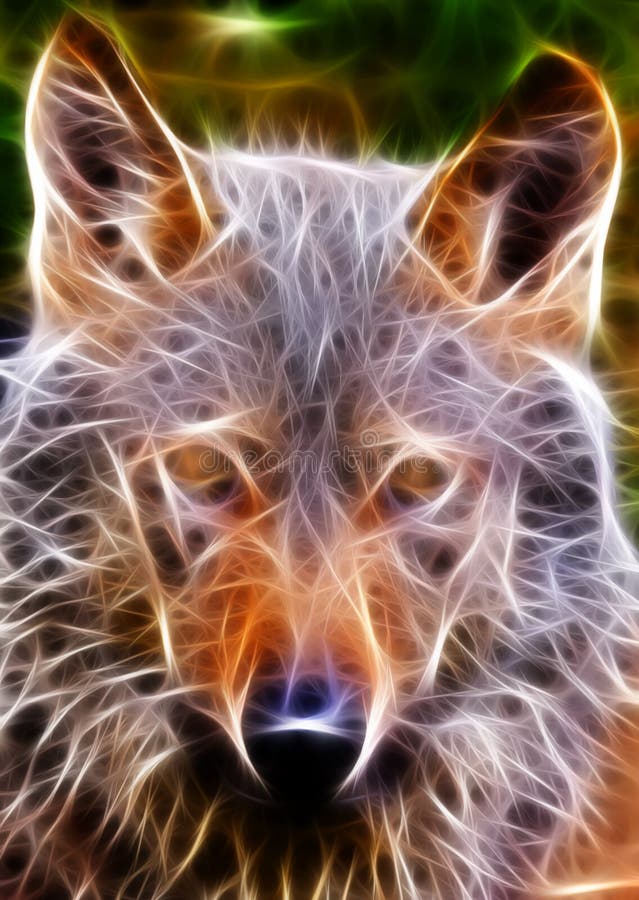 Electric Wolf Wallpaper Electric Wolf Wallpapers Wallpaper Cave