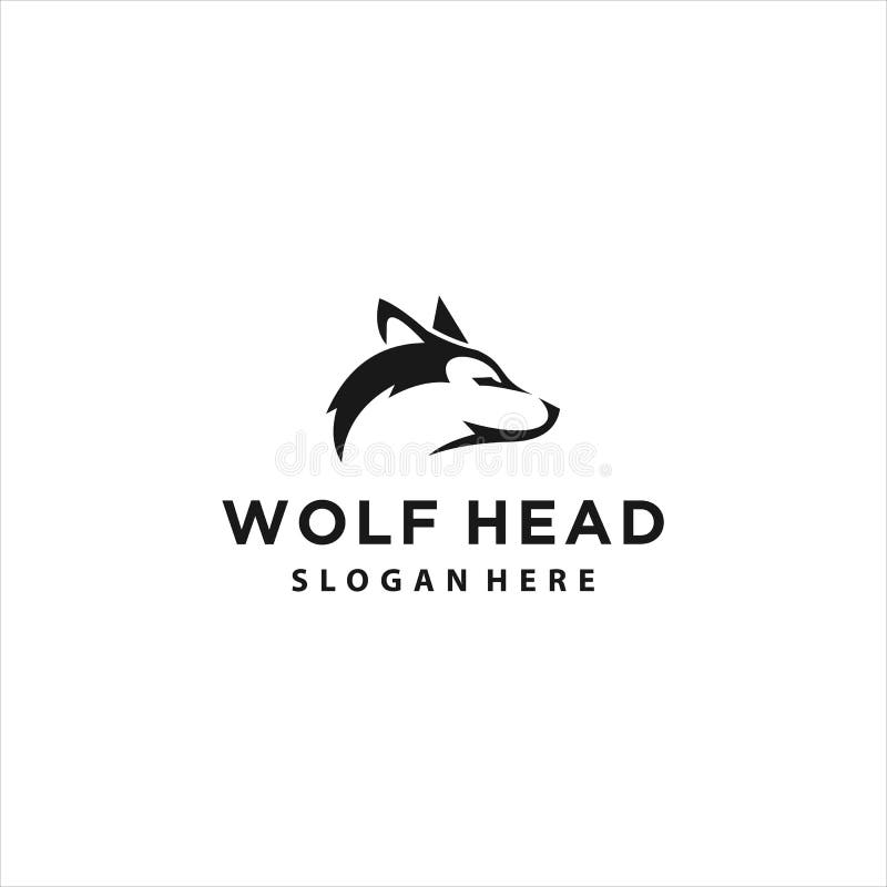 Wolf Head Vector Logo Graphic Modern Abstract Stock Vector ...