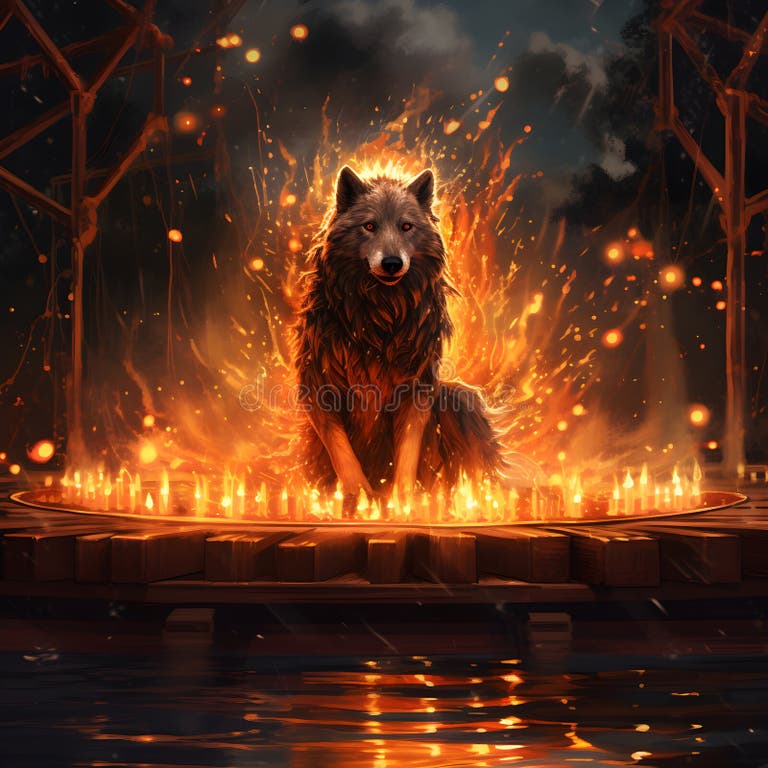 Fire Wolf Ai Stock Illustrations – 646 Fire Wolf Ai Stock Illustrations ...