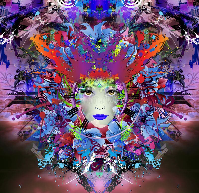 Wolf and human stock illustration. Illustration of characters - 49561996