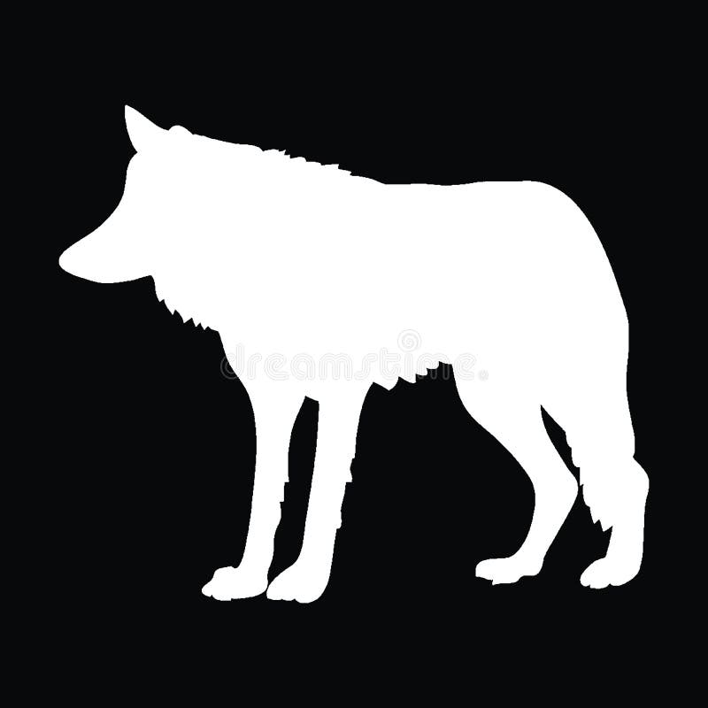 Wolf icon stock illustration. Illustration of animal - 247429209