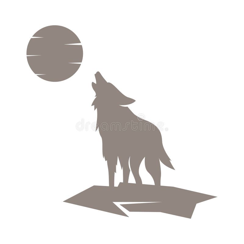 Wolf icon logo design stock vector. Illustration of strength - 277373434
