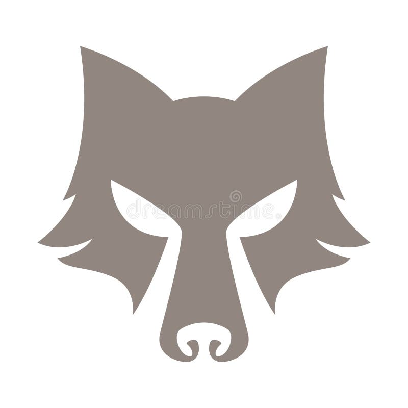 Wolf icon logo design stock vector. Illustration of wolf - 277373464