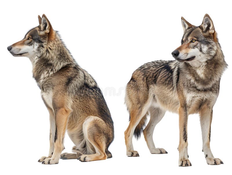 Wolf Side View Stock Illustrations – 1,049 Wolf Side View Stock ...
