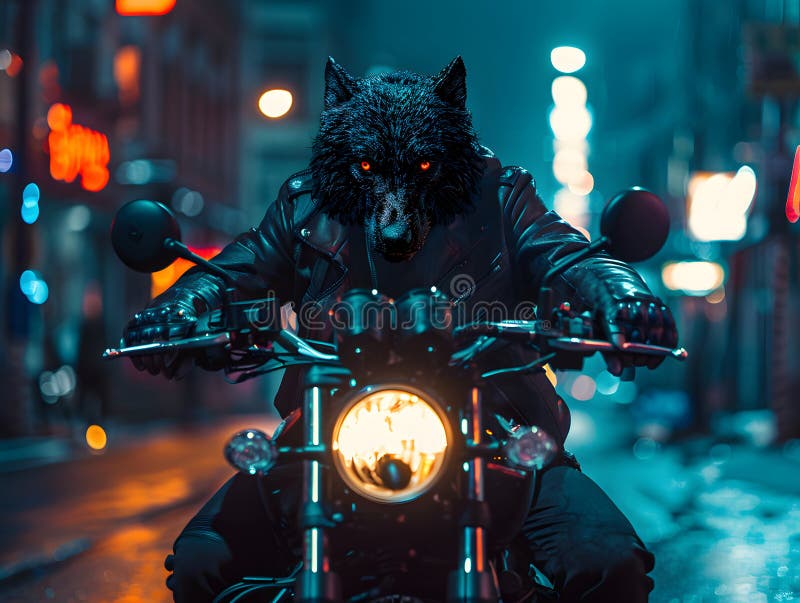 Wolf Motorcycle Stock Photos - Free & Royalty-Free Stock Photos from ...