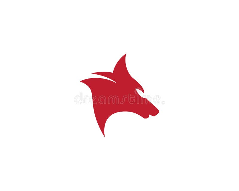 Wolf logo icon stock vector. Illustration of isolated - 165608916