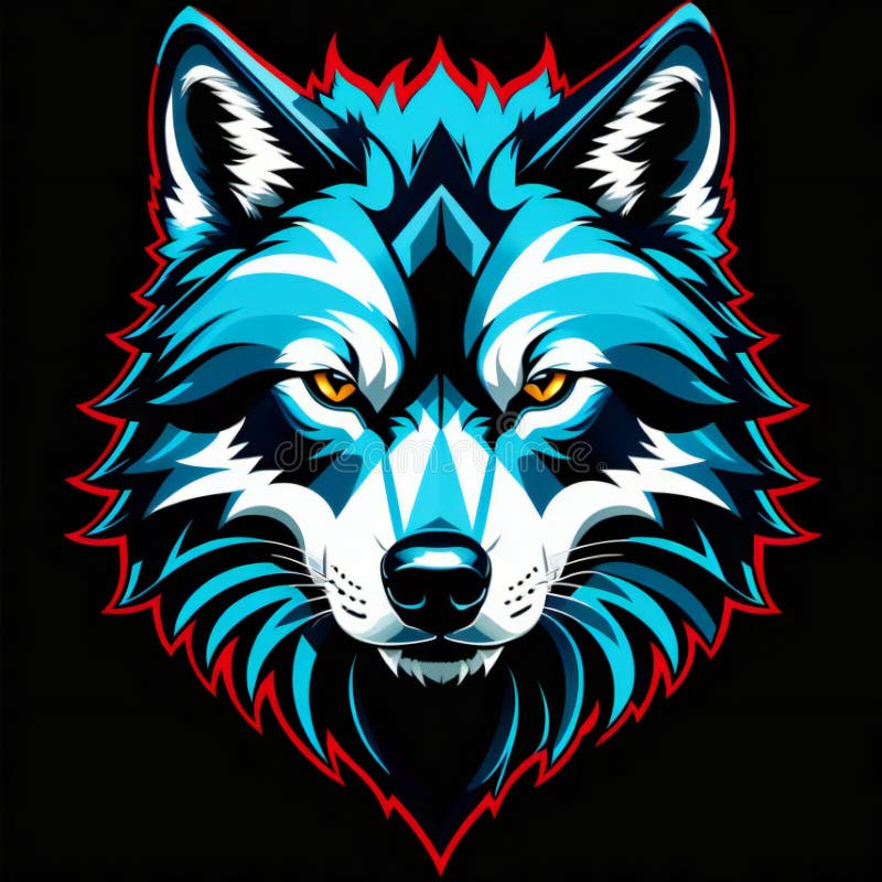 Wolf Logo, Wolf Mascot, Wolf Illustration Stock Illustration ...