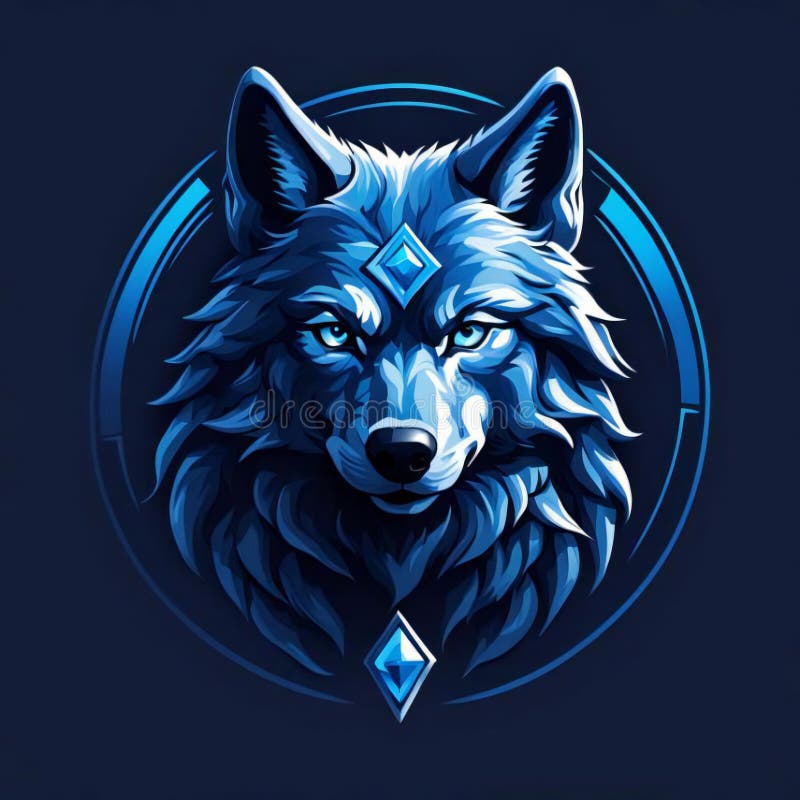 Wolf Logo, Wolf Mascot, Wolf Illustration Stock Illustration ...