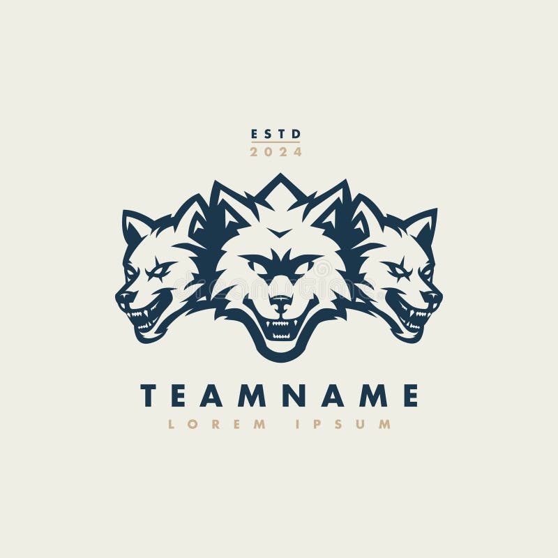 Wolf logo stock vector. Illustration of sport, game - 322809064