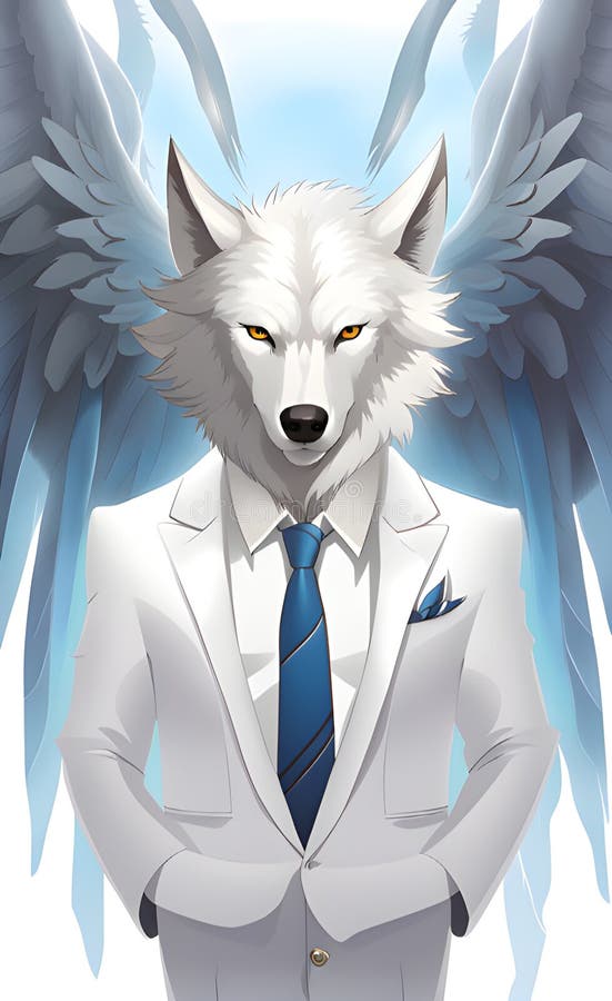 Anime Wolves With Wings