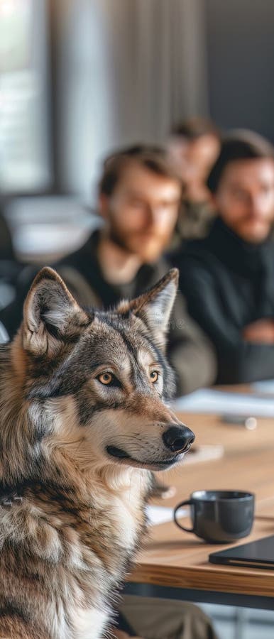 A Wolf in a Meeting Room Embodying Teamwork and Communication in a ...