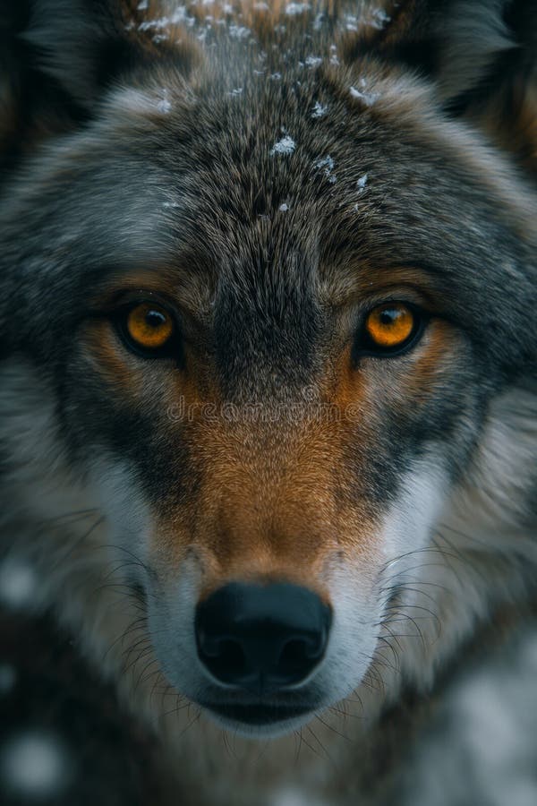 Wolf Wallpaper. Wolf Poster Stock Illustration - Illustration of poster ...