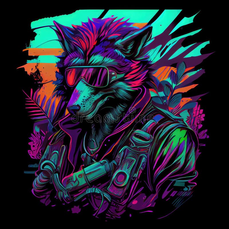 Demon Wolf Tattoo Stock Illustrations – 117 Demon Wolf Tattoo Stock ...