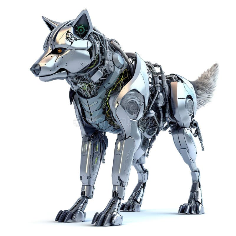 Robotic Wolf Stock Illustrations – 230 Robotic Wolf Stock Illustrations ...